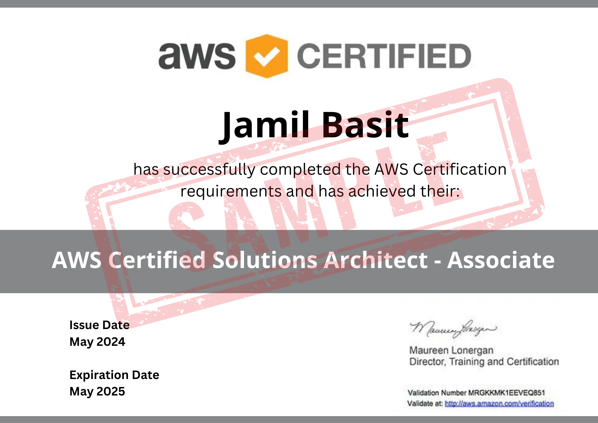 AWS Certified Solutions Architect - Associate - IAC Future